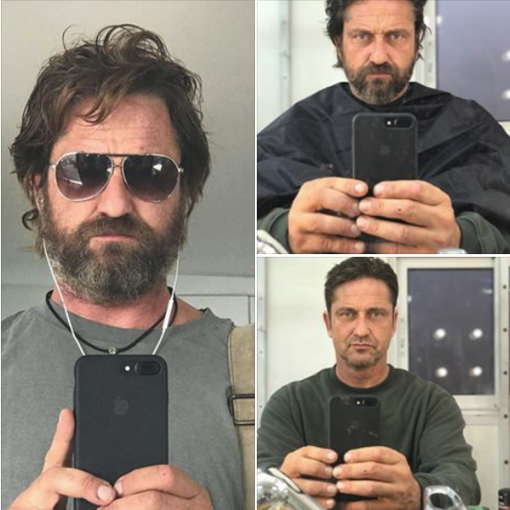 Gerry's many 'looks'...and a shave! - Gerard Butler GALS