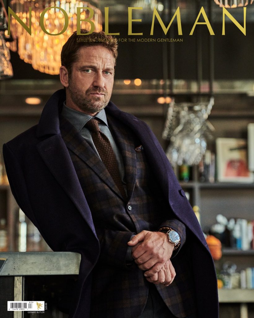 Inside look at Gerry's NOBLEMAN cover story, photos - Gerard Butler GALS