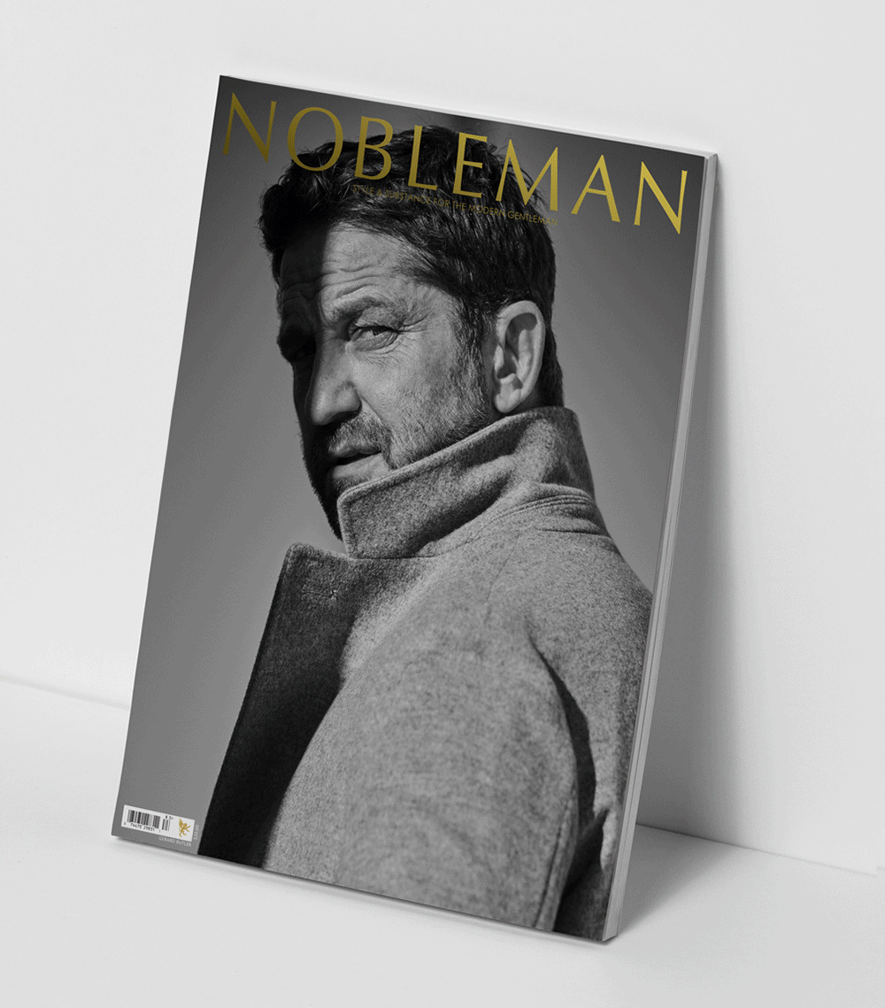 Gerry's cover story on NOBLEMAN Magazine available to purchase now ...